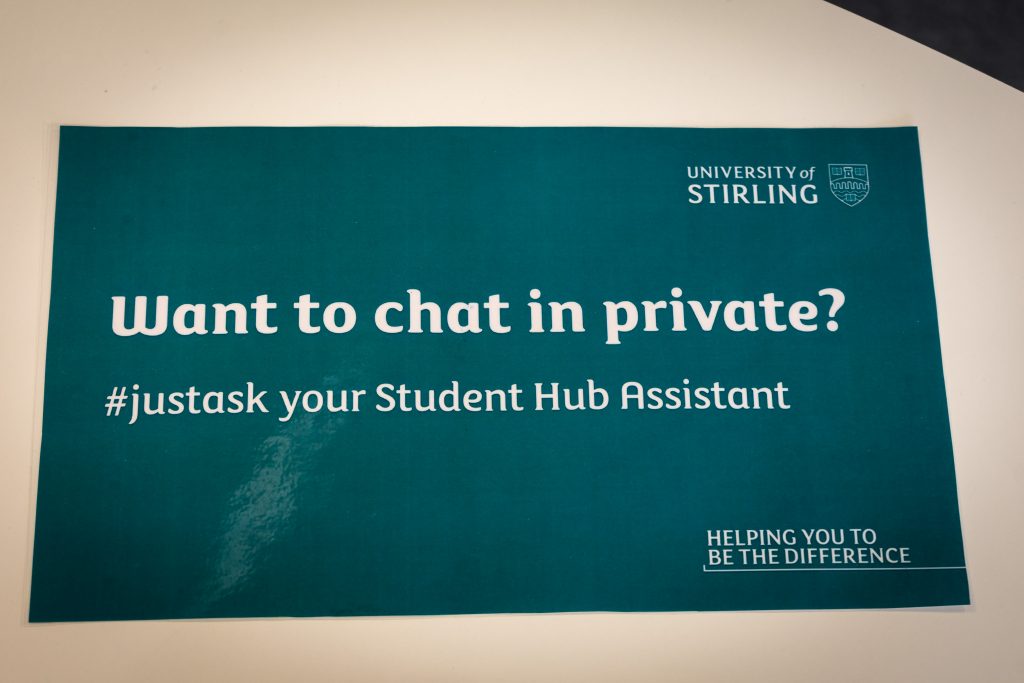 Getting To Know The Student Services Hub | University of Stirling Blog